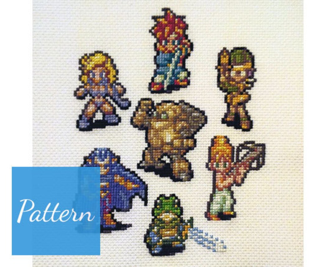 Chrono Trigger Cross Stitch Pattern - Etsy