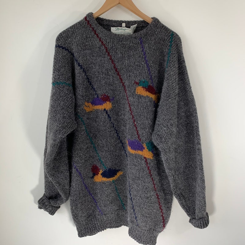 Irish Wool Sweater - Etsy