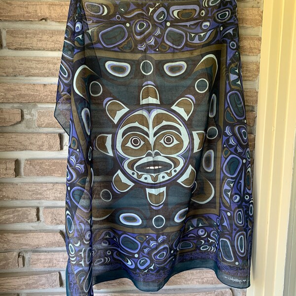 Native Canadian Scarf - Etsy