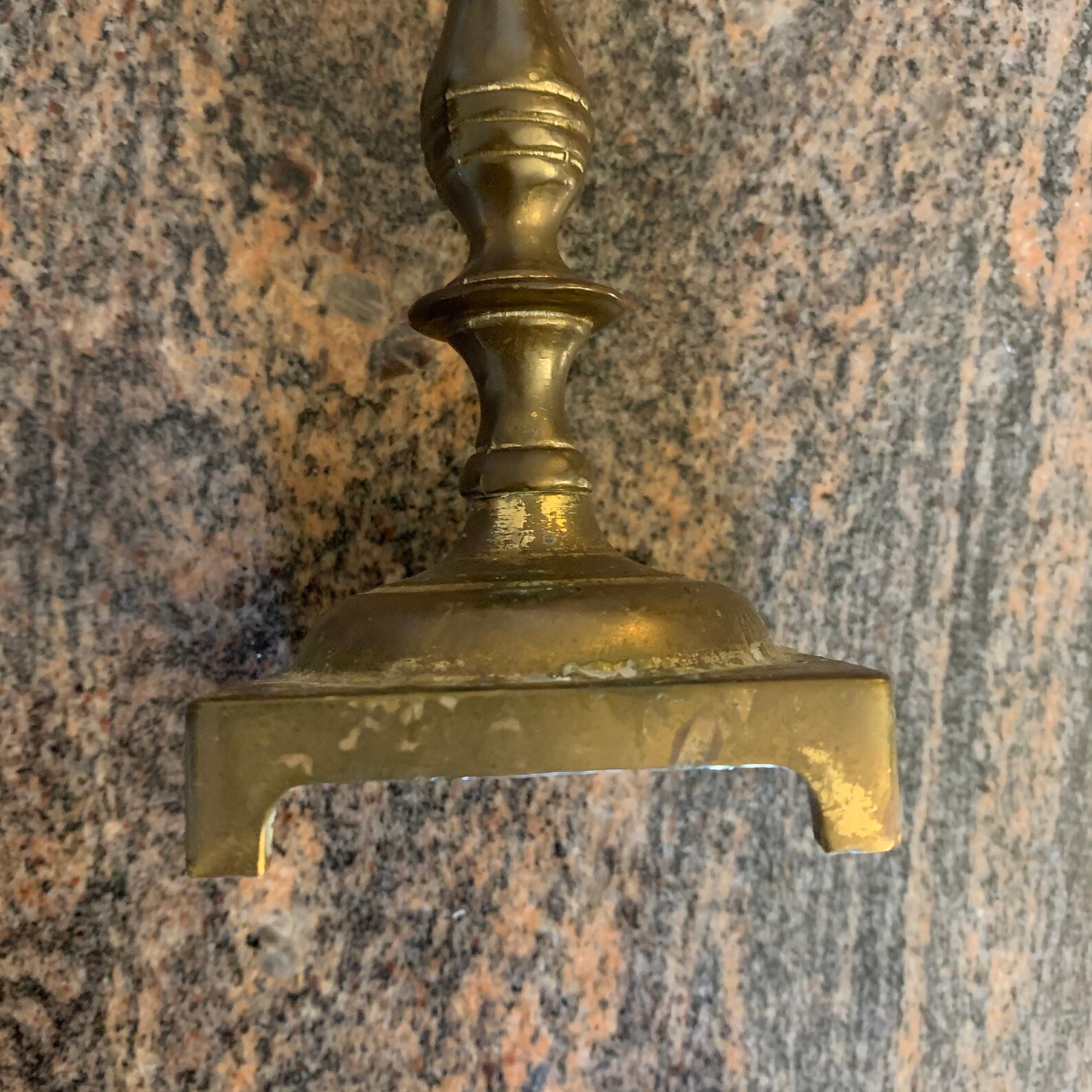 English Candlestick Antique Brass Traditional Mid Century - Etsy