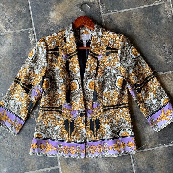 Baroque Print Jacket