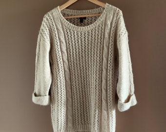 Open Chest Sweater - Etsy