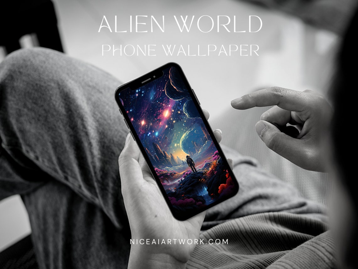 Alien World Phone Wallpaper/background Set 4 Instagram Story ...