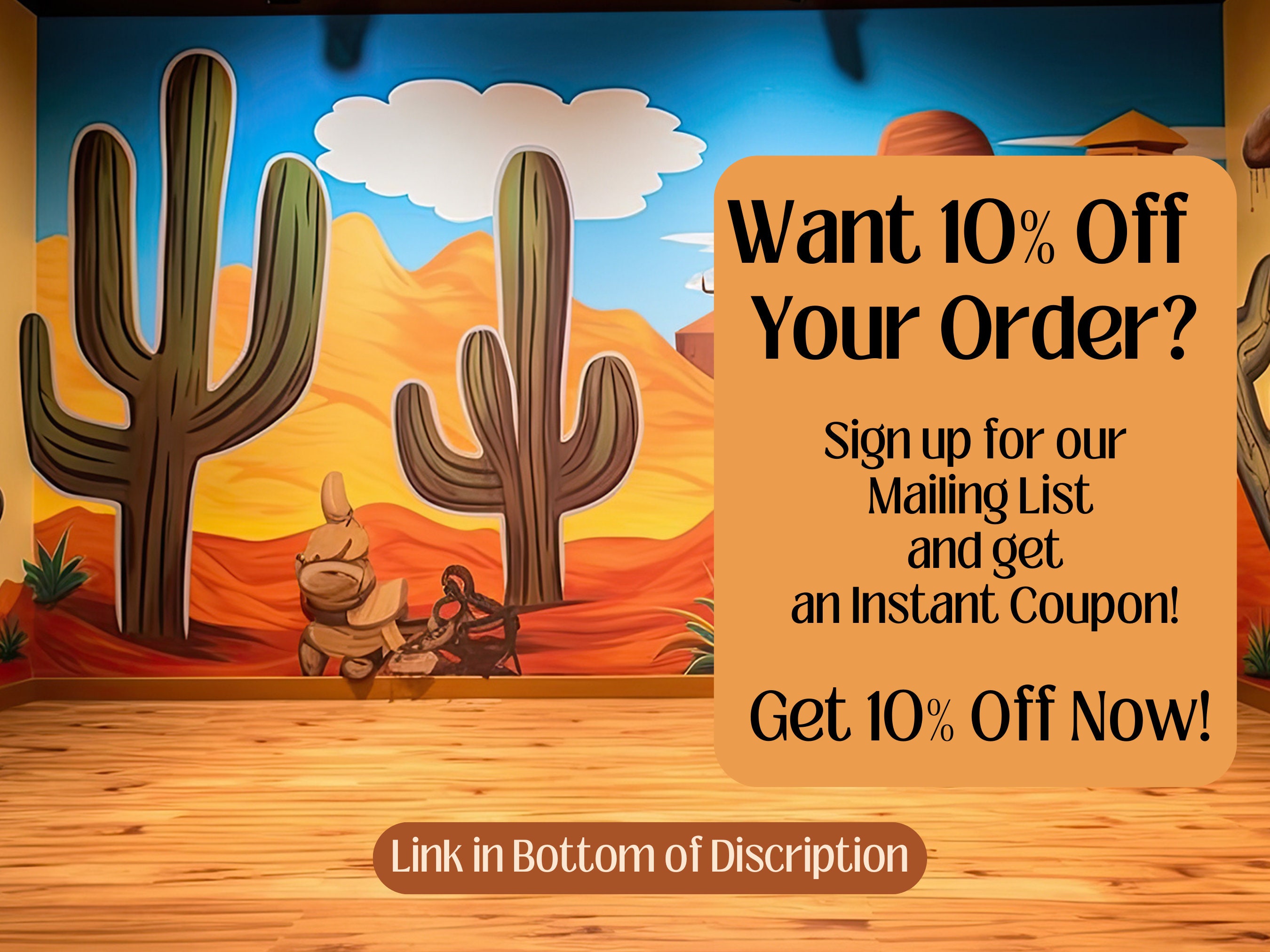 Old West Cartoon Digital Backgrounds: Vintage Western Photo Backdrops ...