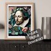 William Shakespeare Portrait A.I. Art, Printable Wall Art, Book Lovers ...