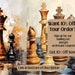 Chess Digital Art Printables Set of 2 Modern Digital Oil Painting Wall ...