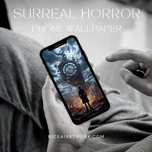 Surreal Horror Phone Background-gothic Style, Horror, Digital Download ...
