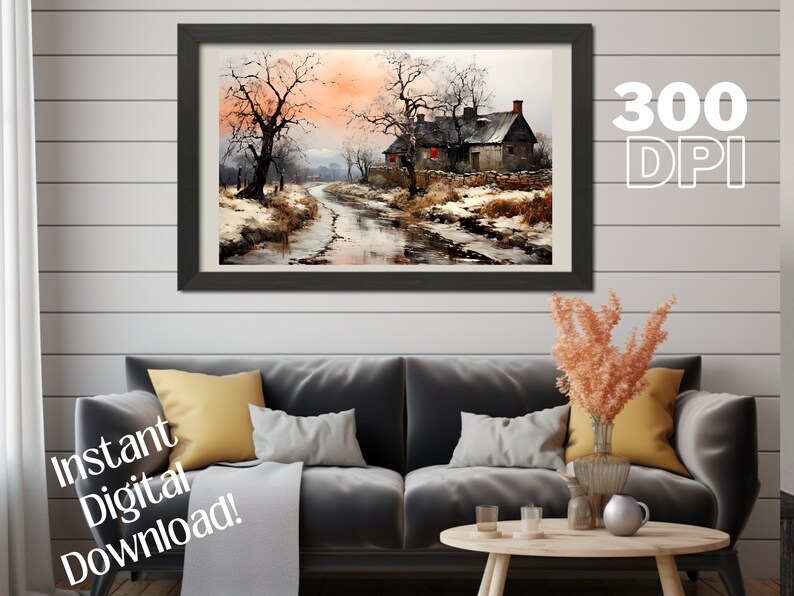 Rustic Oil Painting Midjourney Art Printable Wall Art - Etsy