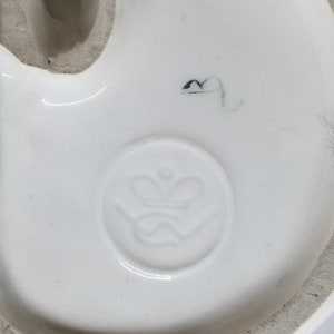 1930s 40s Art Deco Goebel Porcelain Large Greyhound Whippet Dog Made in ...