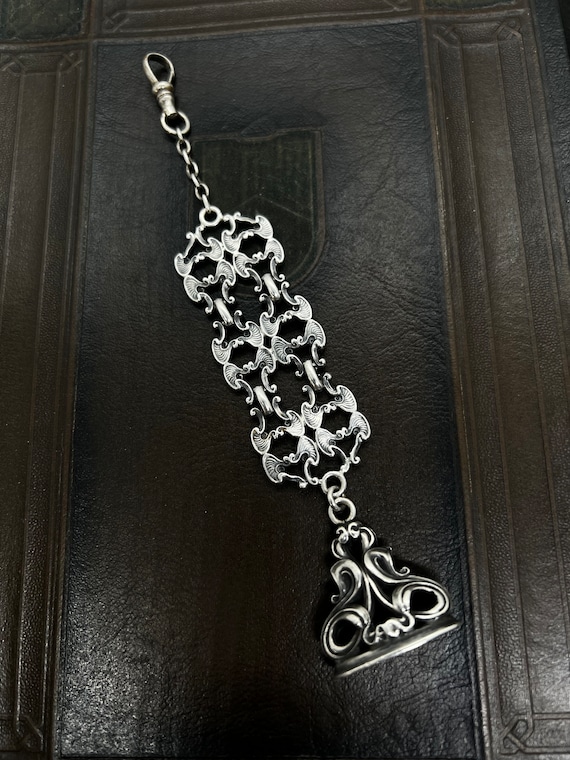 Stunning Design Victorian Sterling Silver Paneled Rib… - Gem