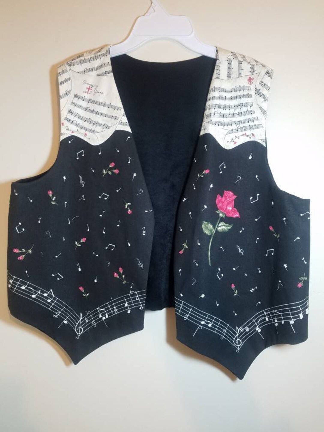 Music Vest, Teacher Gift, Piano Teacher, Gift for Musician, - Etsy