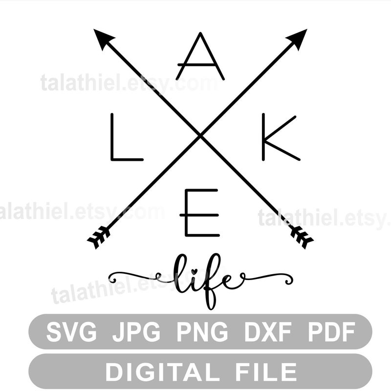 Lake Life Svg - Etsy