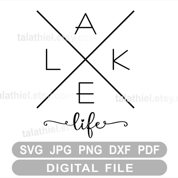 Lake Life Decal - Etsy