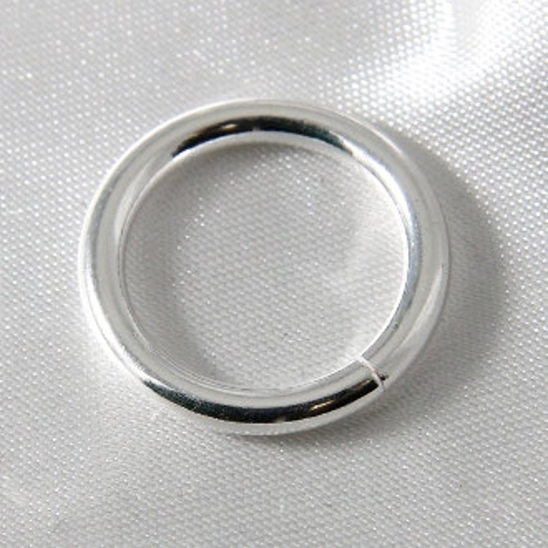 Large Thick Silver Plated Jump Rings 20mm 20 Pcs - Etsy