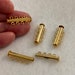 Four 4 Strand Loop Slide Clasp Multi Strand Layering Slide Lock Bar ...