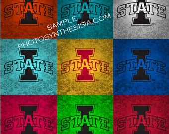 Iowa State University Vintage Walking Cy Coasters | Etsy