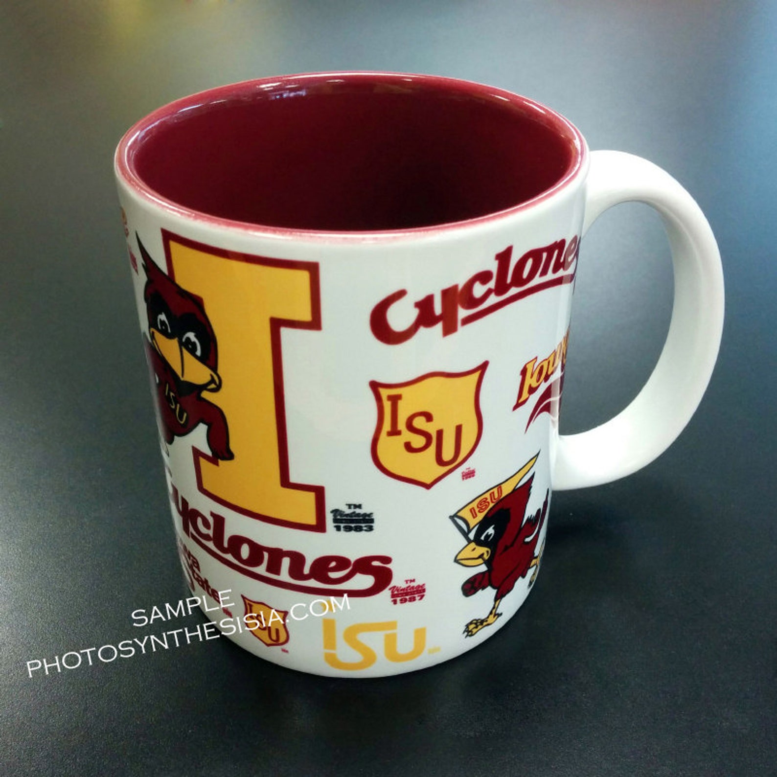 Iowa State University Vintage Logos Mug - Etsy