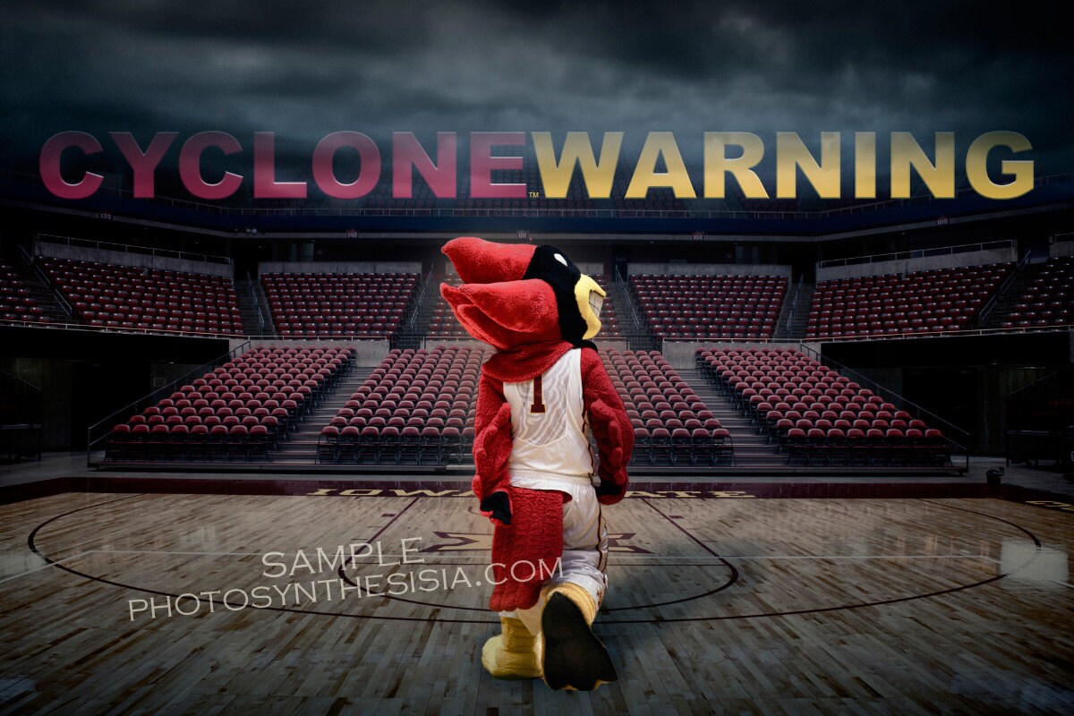 ISU Metal Art Print: Cyclone Warning - Etsy