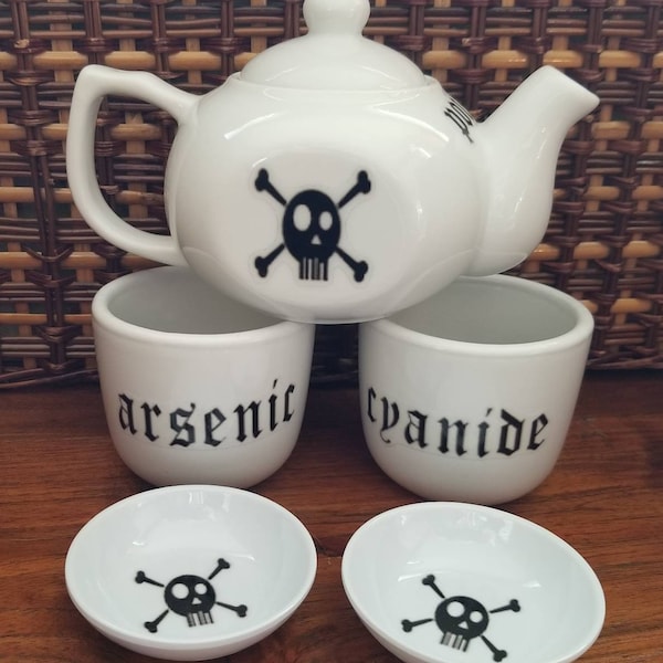 Skull Tea Cup - Etsy