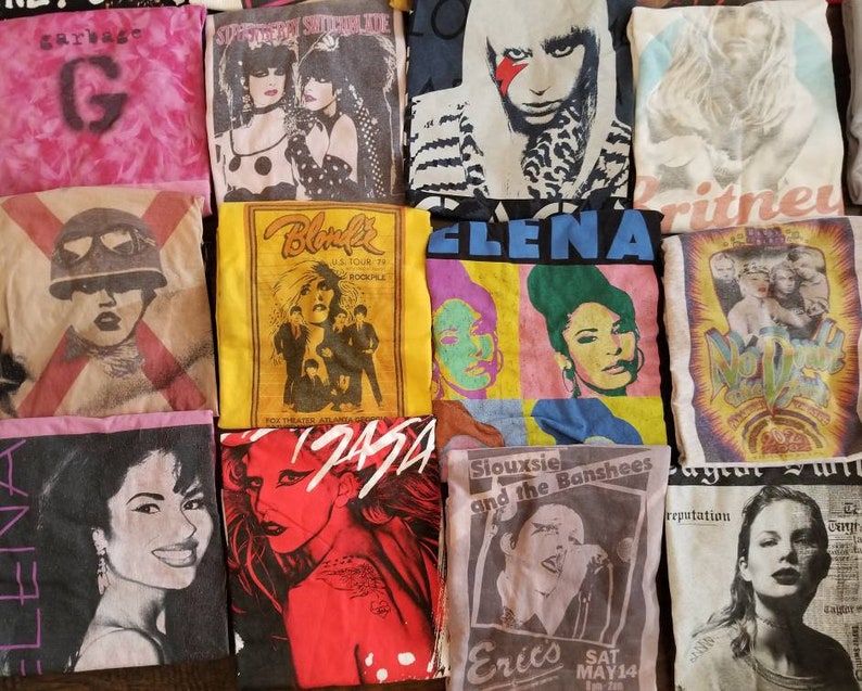 Rocker Chick, Punk Rock Girl, Girl Band, Vintage Band Tshirt Box, Girl ...