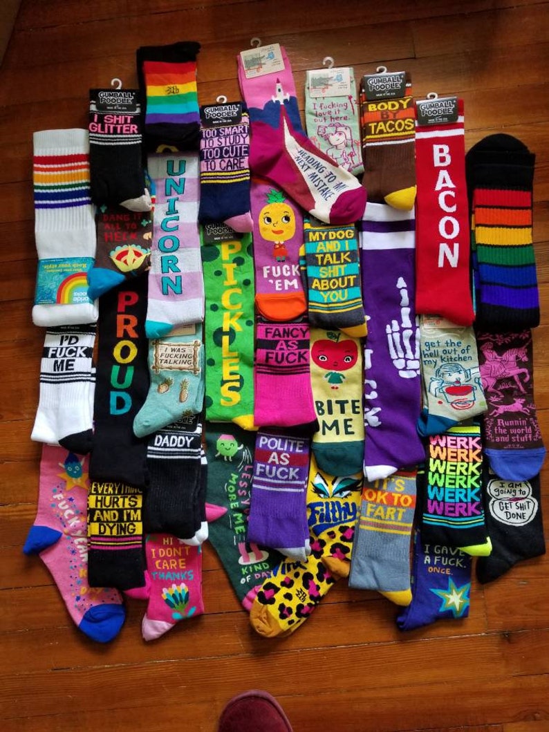 Socks SOCK BOX Mystery Blind Box Socks for Birthday Socks - Etsy UK