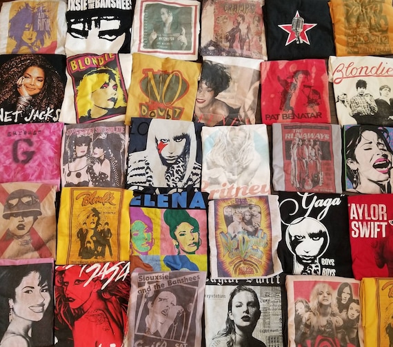 Rocker Chick Punk Rock Girl Girl Band Vintage Band Tshirt - Etsy