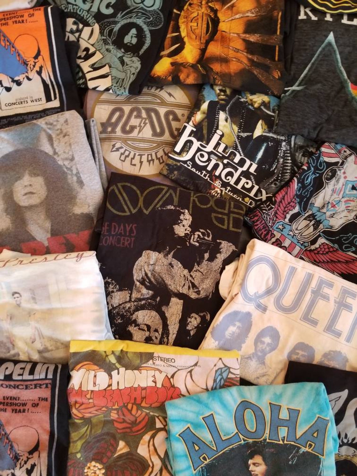 Classic Rock Vintage Band Tshirt Mystery Box Rock Tshirt - Etsy
