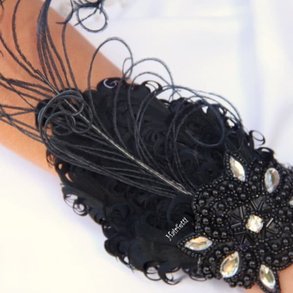 Gatsby Corsage - Etsy