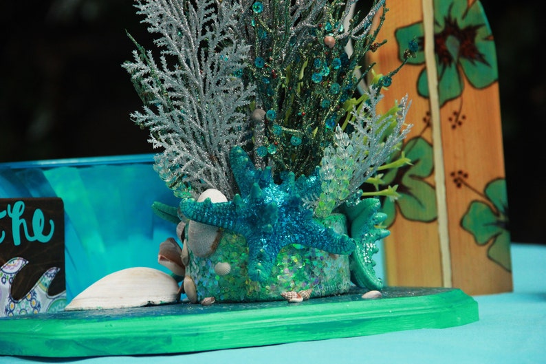 Mermaid Table Centerpiece Mermaid Party Decor Mermaid - Etsy