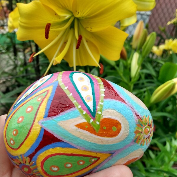 Painted Rocks Garden - Etsy