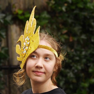 Golden Sun Headpiece, Sun Costume, Sun Headband, Sunshine Headband ...