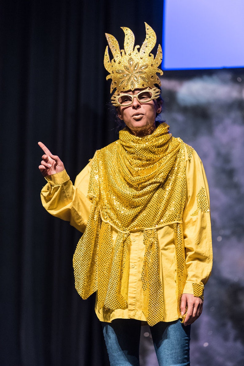 Golden Sun Headpiece Sun Costume Sun Headband Sunshine - Etsy UK