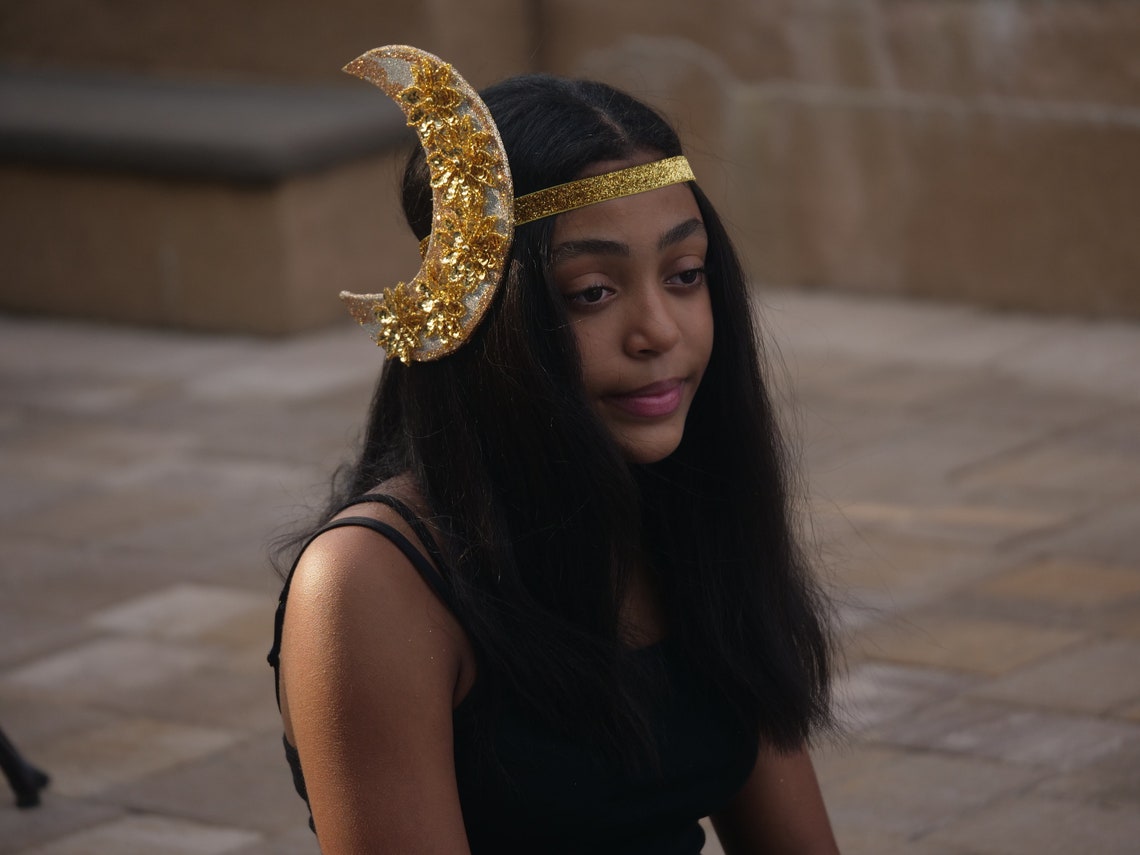 Moon and stars headband moon headpiece moon headband star | Etsy