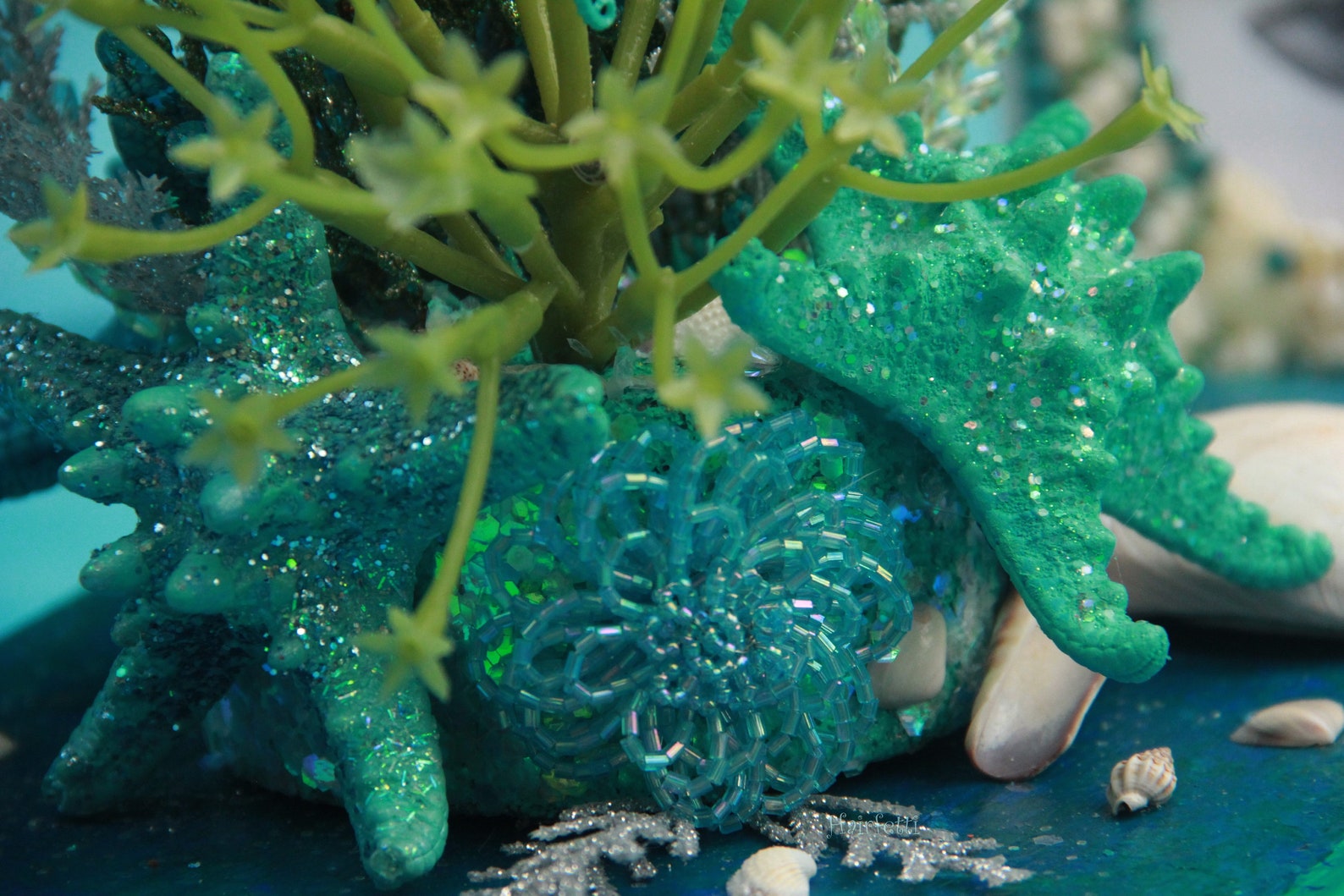 Mermaid Table Centerpiece Mermaid Party Decor Mermaid - Etsy