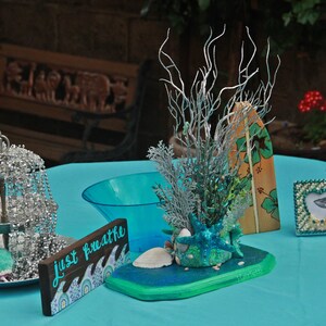 Mermaid Table Centerpiece, Mermaid Party Decor, Mermaid Decorations ...