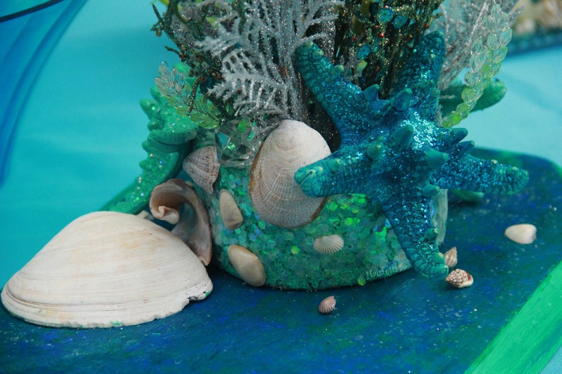 Mermaid Table Centerpiece Mermaid Party Decor Mermaid - Etsy
