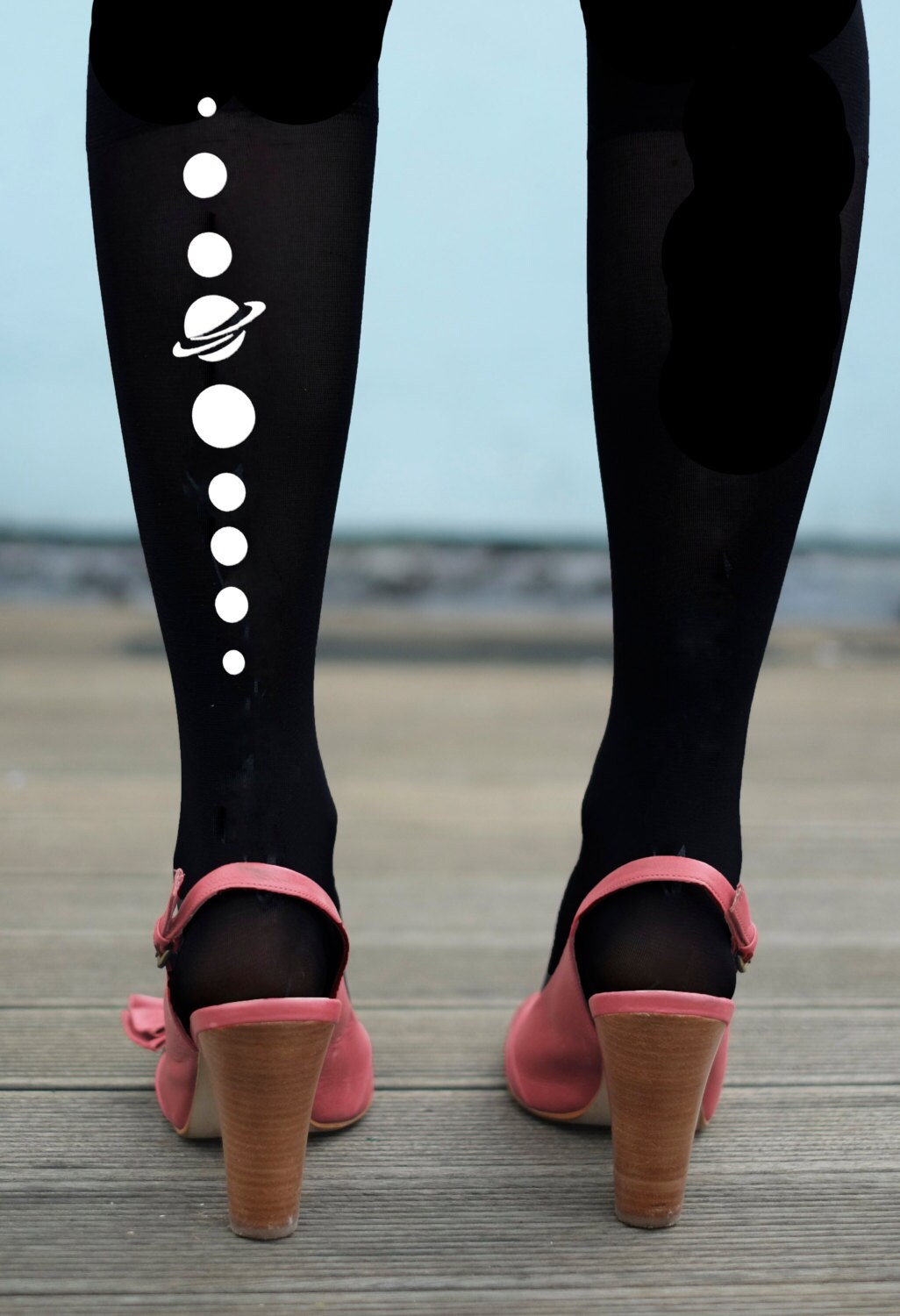 Planet Tights Reflective Metallic Silver Glow Tights | Etsy