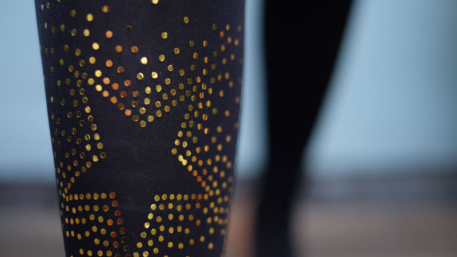 Star Tights Gold or Silver Star Print | Etsy