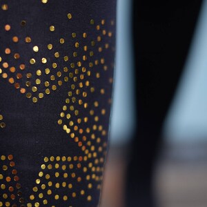 Star Tights - Gold or Silver Star Print - Etsy