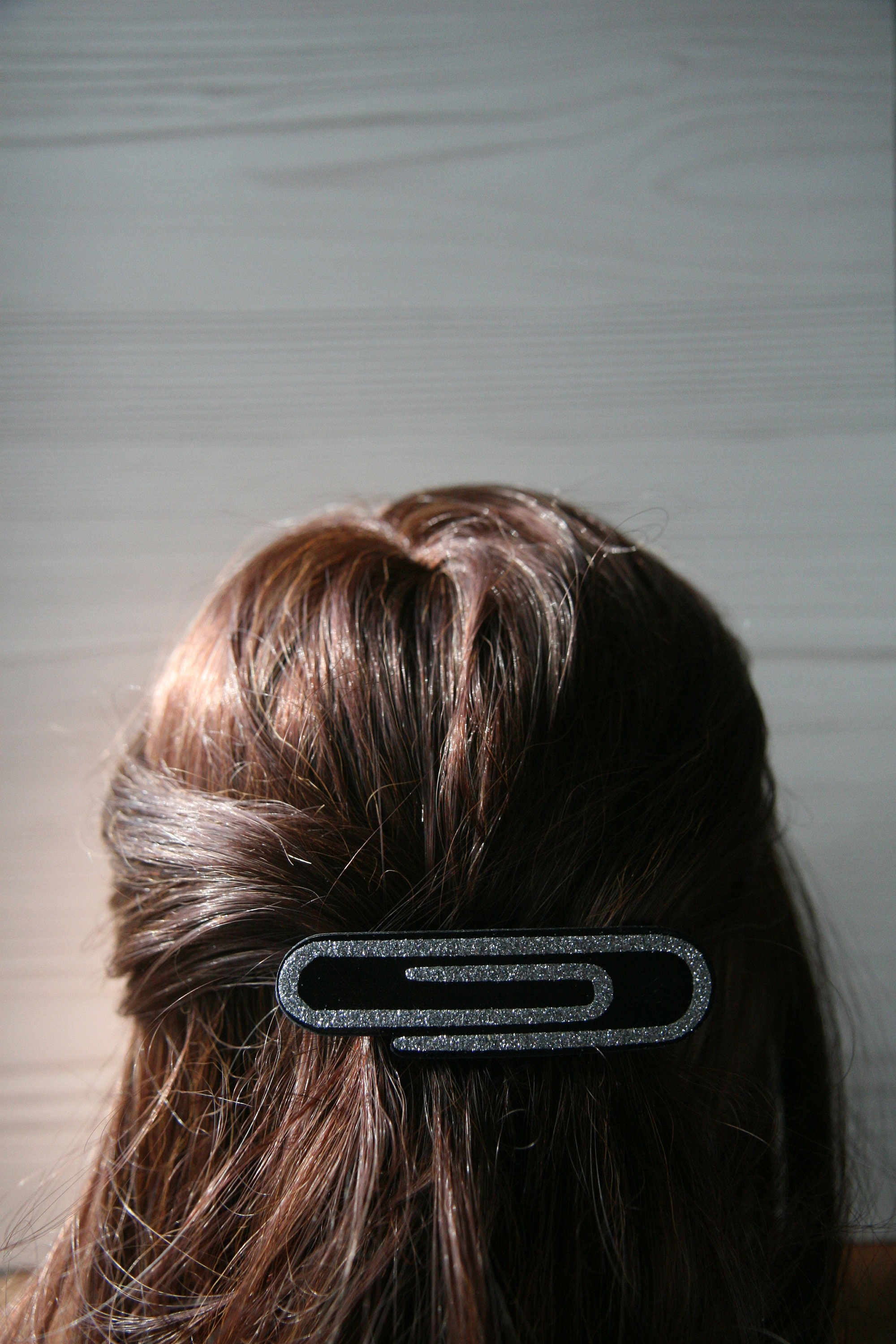 Hair Clip Paper Clip Hair Barrette in Gold or Silver - Etsy UK