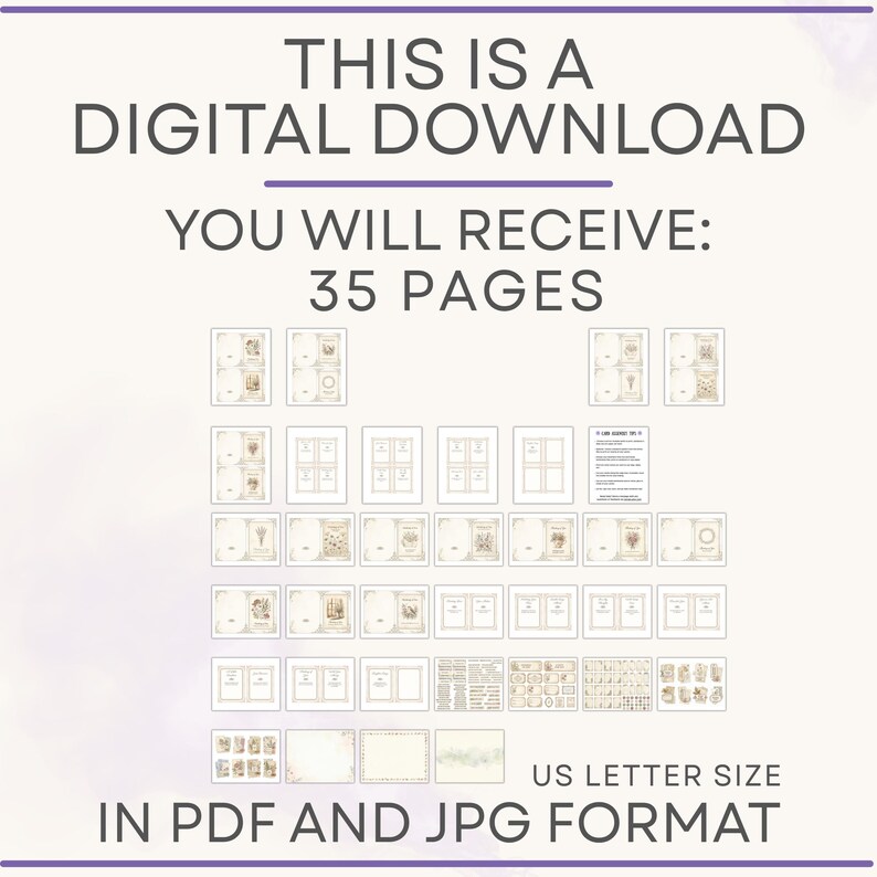 Thinking of You Card Kit Printable | Vintage Floral Sympathy Cards ...