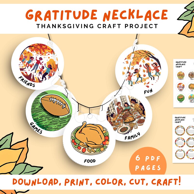 Gratitude Necklace - Etsy