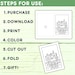 Tractor Thank You Coloring Cards: Farm Theme Kids Activity (PDF ...