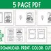 Tractor Birthday Coloring Cards: Farm Theme Printable (PDF Download) - Etsy