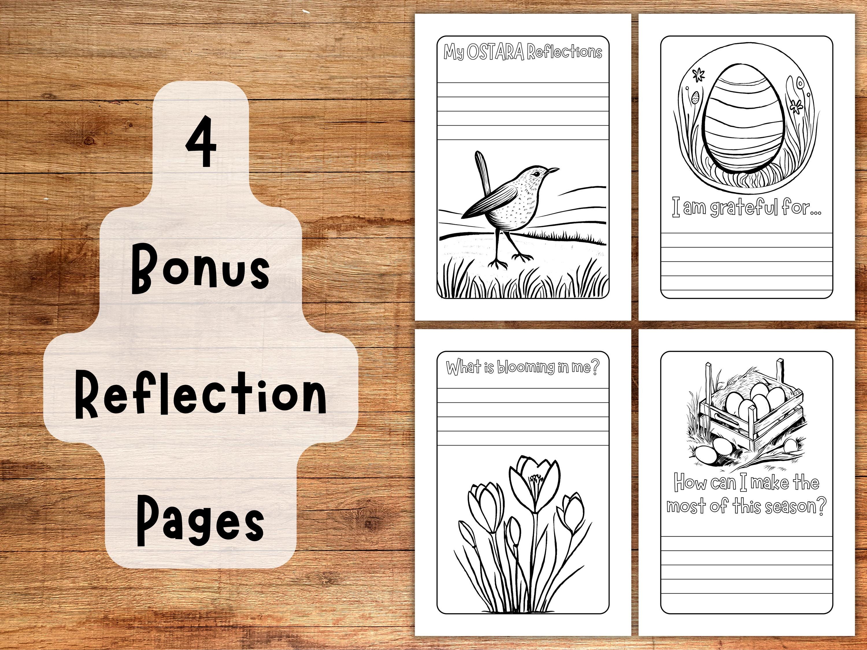 Ostara Coloring Book: Spring Equinox Pagan Printables (digital Download ...