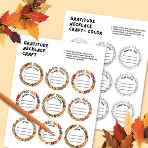 Thanksgiving Gratitude Craft for Kids - Family Fall Activity ...