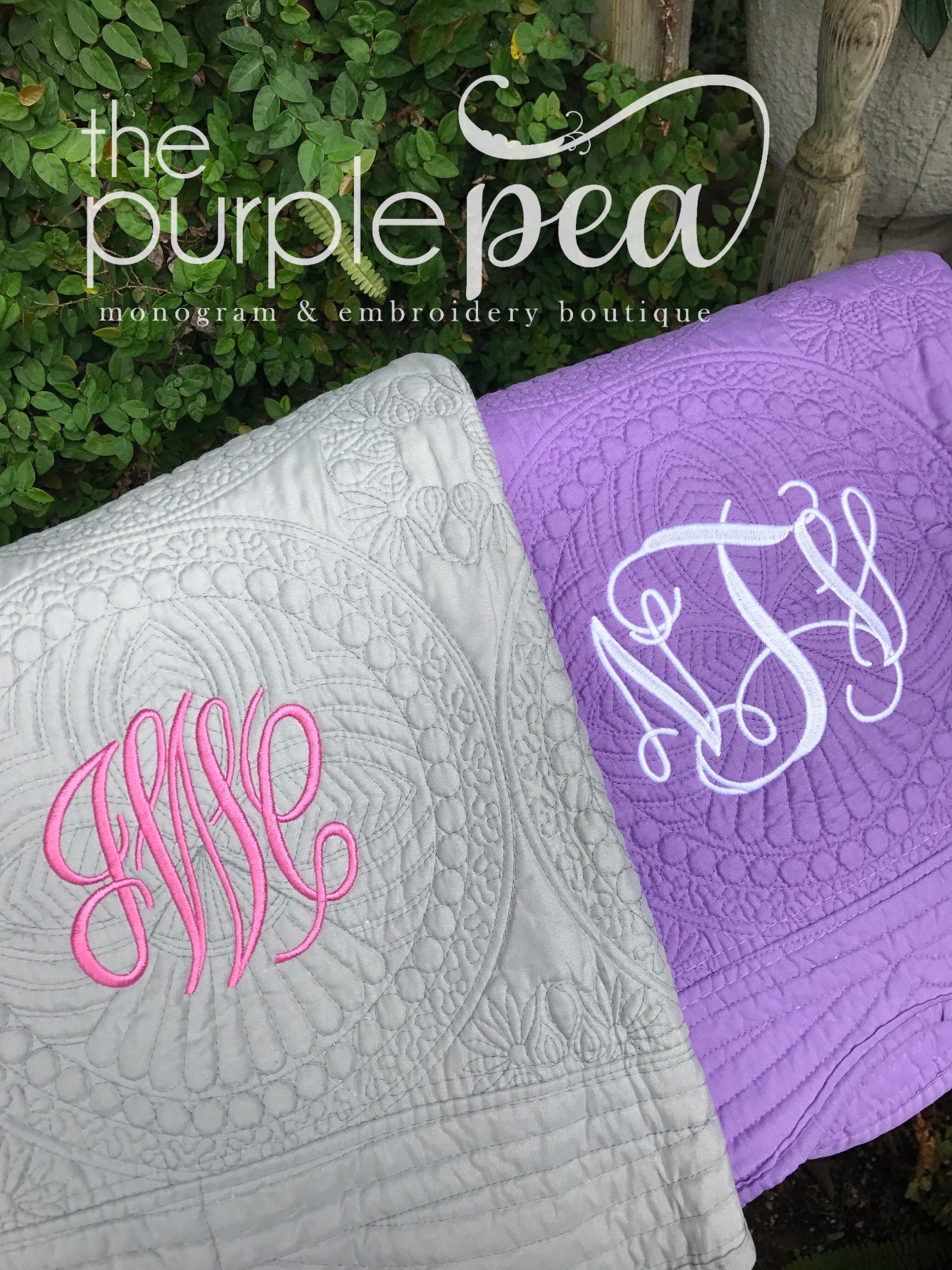 Monogrammed Baby Quilt, Baby Blanket, Baby Shower, Gift, Monogrammed ...