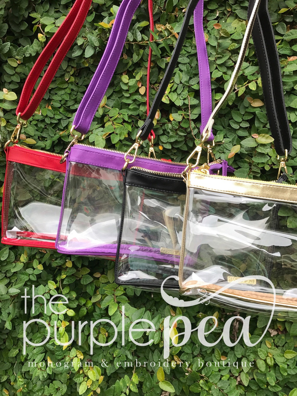 Clear Stadium Purse, Football, Clear Bag, LSU Purse, Geaux Tigers, NFL ...