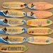 Personalized Bamboo Surfboard Sign: Hawaiian Tropical Decor - Etsy