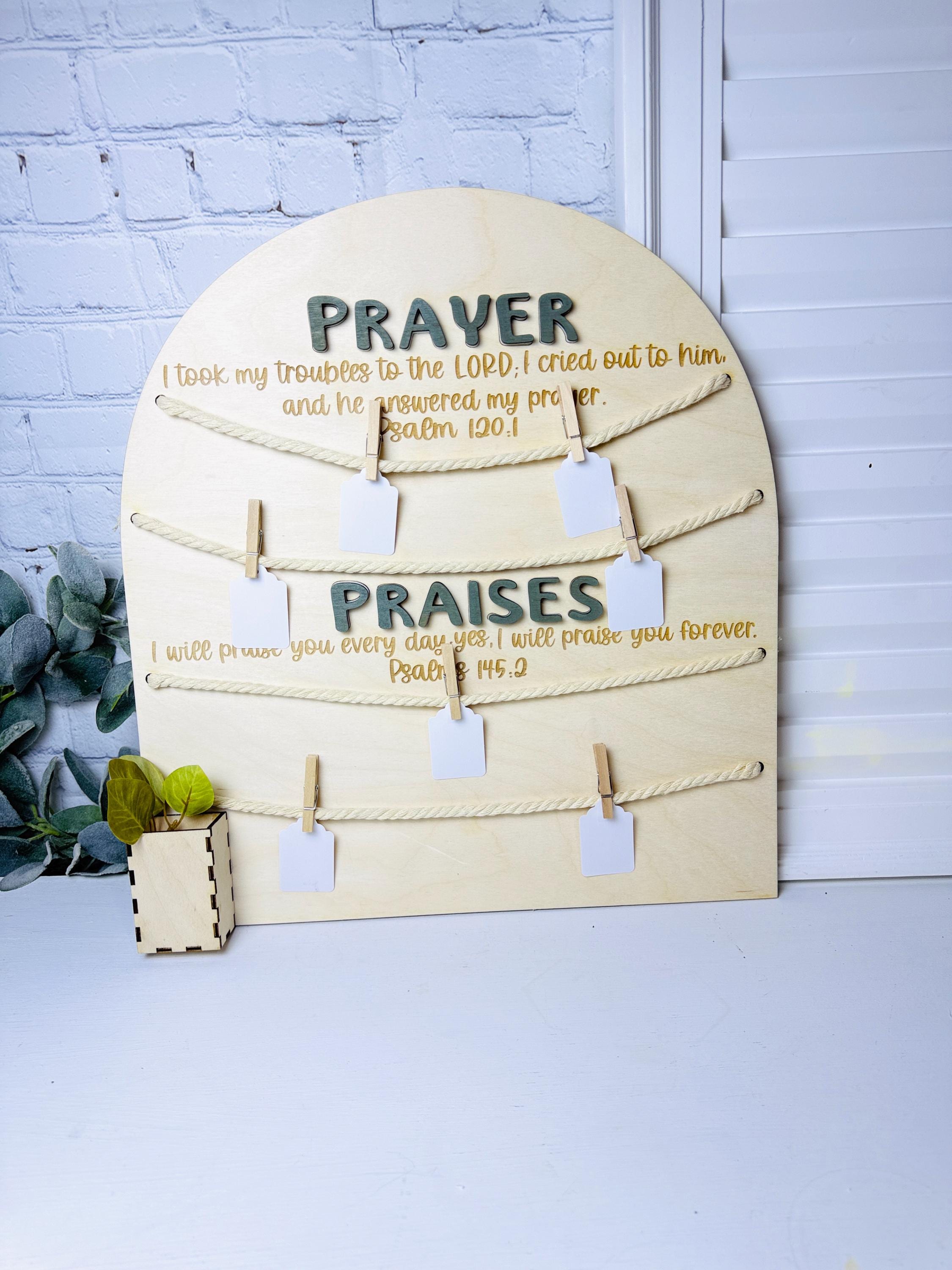 Prayer Board, Prayer and Praise Board, War Room Sign, Prayer Sign ...